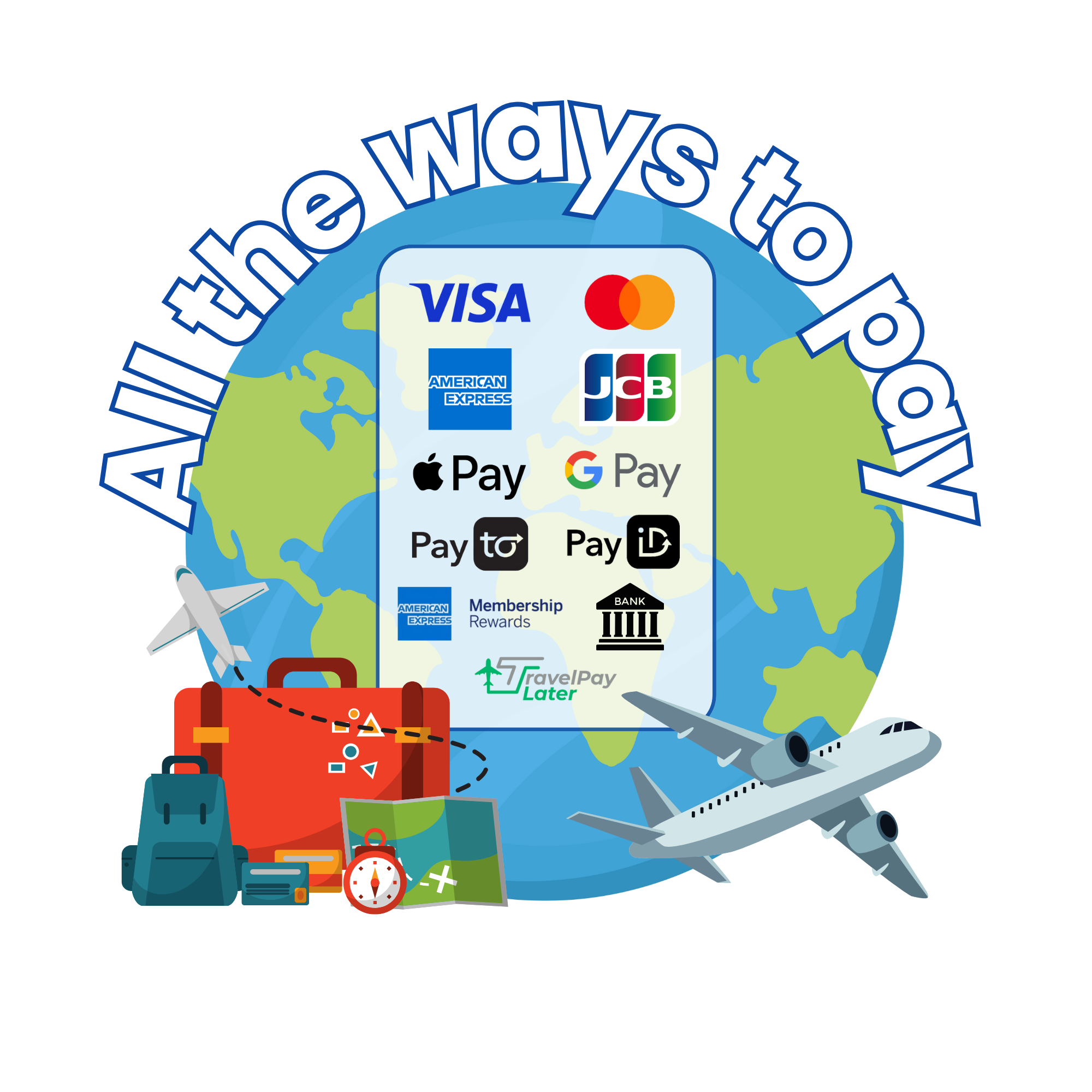 All ways to pay - TravelPay